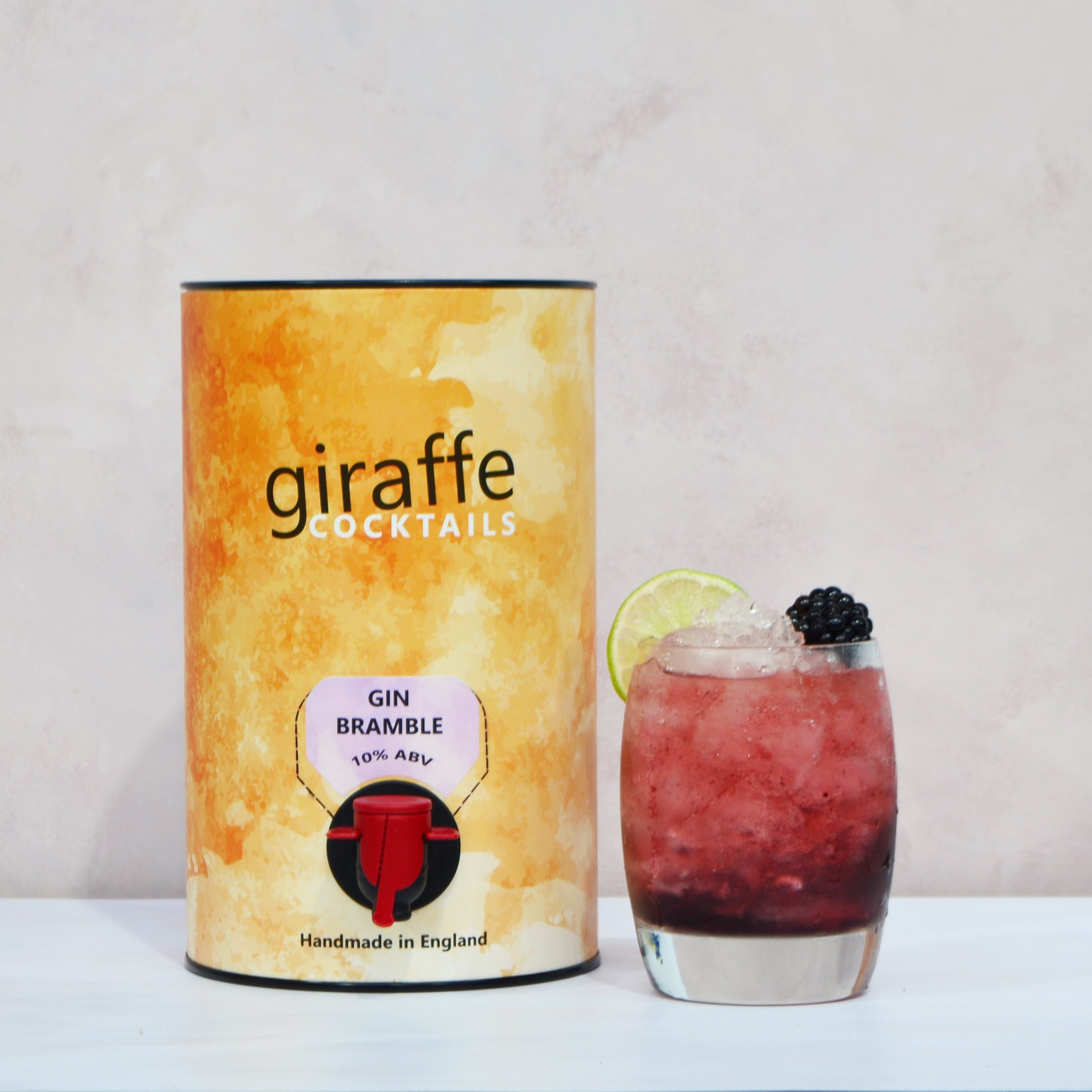 Gin Bramble 1.5L Tube - Giraffe Cocktails – Cocktail Garnish